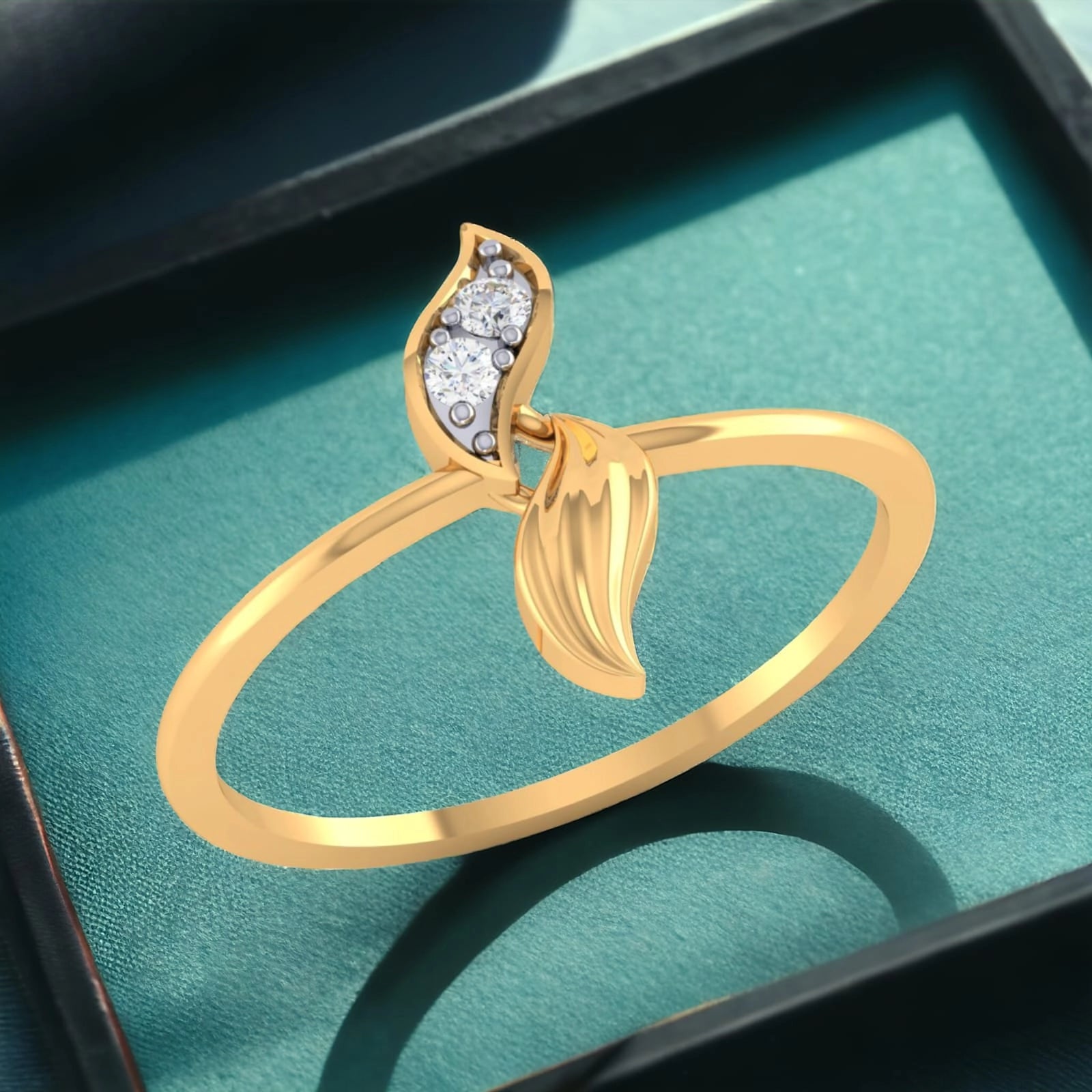 14k Intricate Women's Diamond Ring | PC Chandra Ring – P.C. Chandra ...