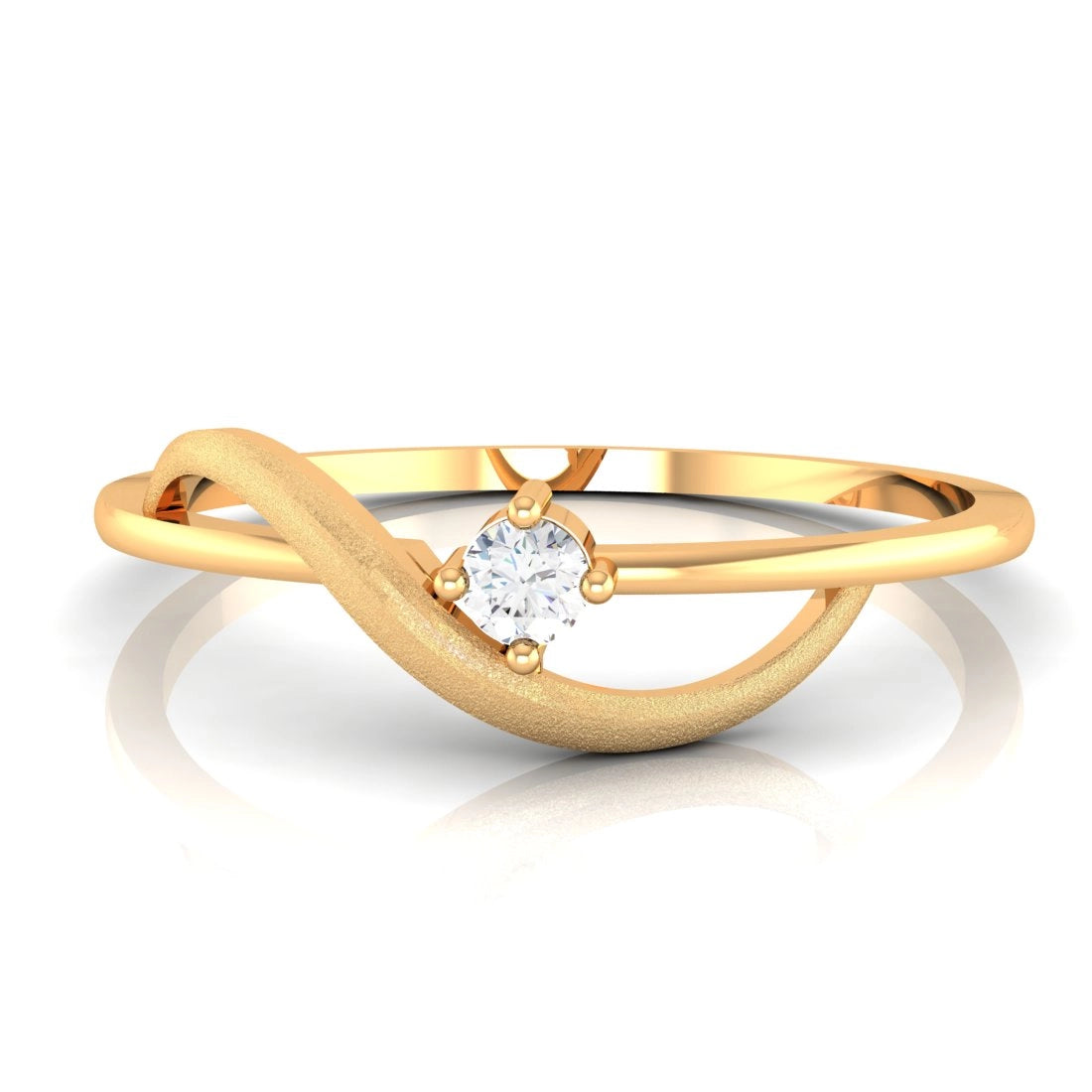 Elegant Women's Diamond Ring | Gold Ring Design for Women – P.C ...