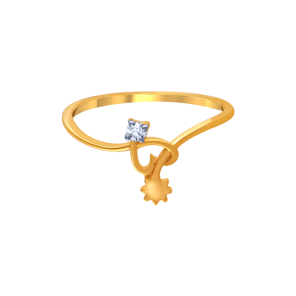 14K Gold Finger Ring Designs Online for Women -?PC Chandra – P.C ...