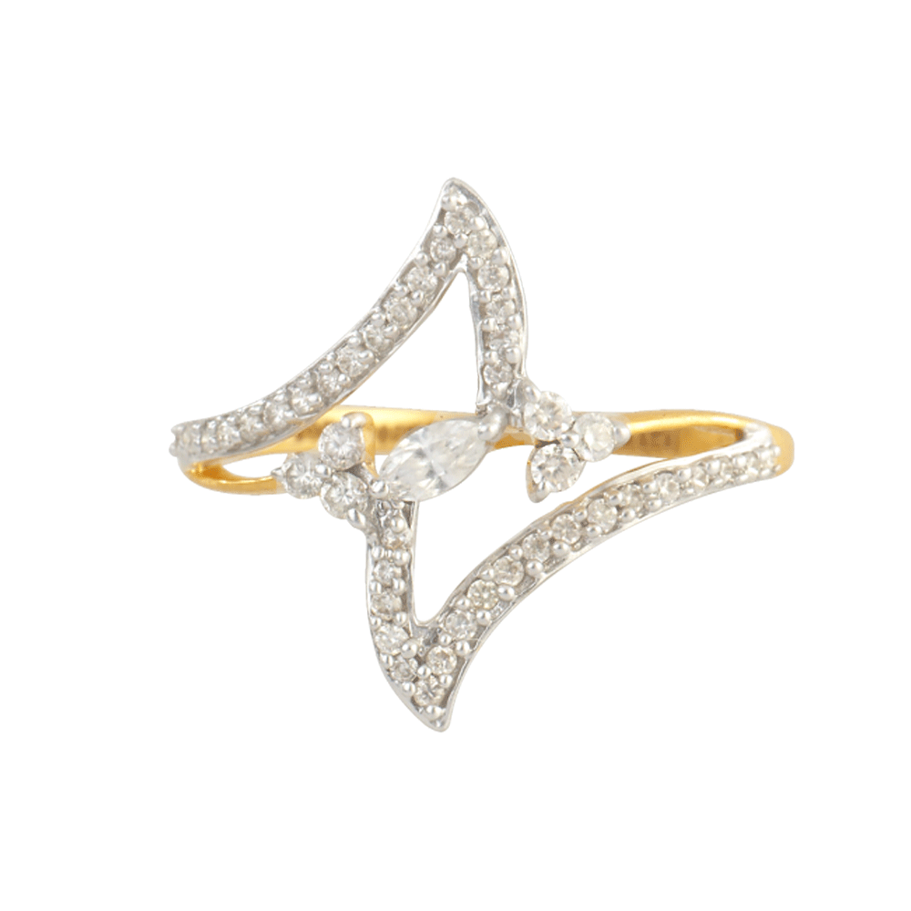 18K Diamond Finger Rings Online | PC Chandra Rings – P.C. Chandra Jewellers
