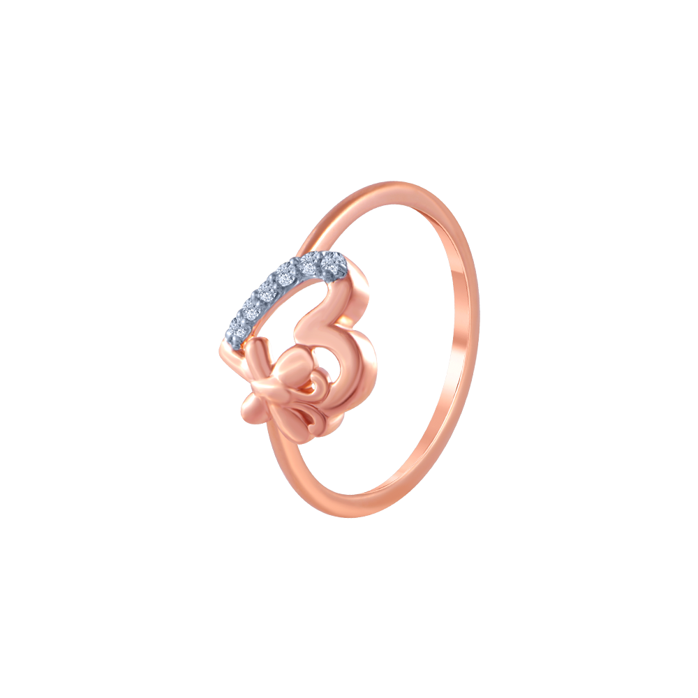 PC Chandra Rose Gold Diamond Ring for Men: Get Exclusive Discounts on ...