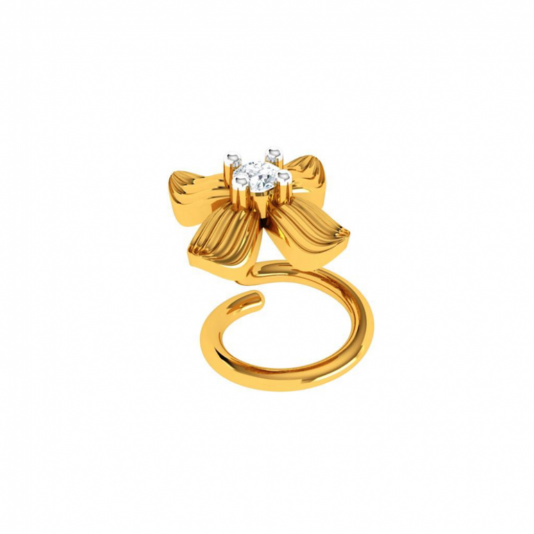 Diamond Nose Pin | Buy Gold & Diamond Nose Pins Online - PC Chandra – P ...