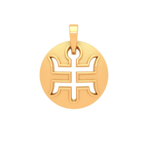 Buy Exclusive 18k Gold Swastik Pendant Online - PC Chandra – P.C ...