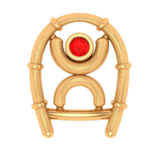 Lovely 18k Gold Swastik Pendant Design | PC Chandra Jewellers – P.C ...