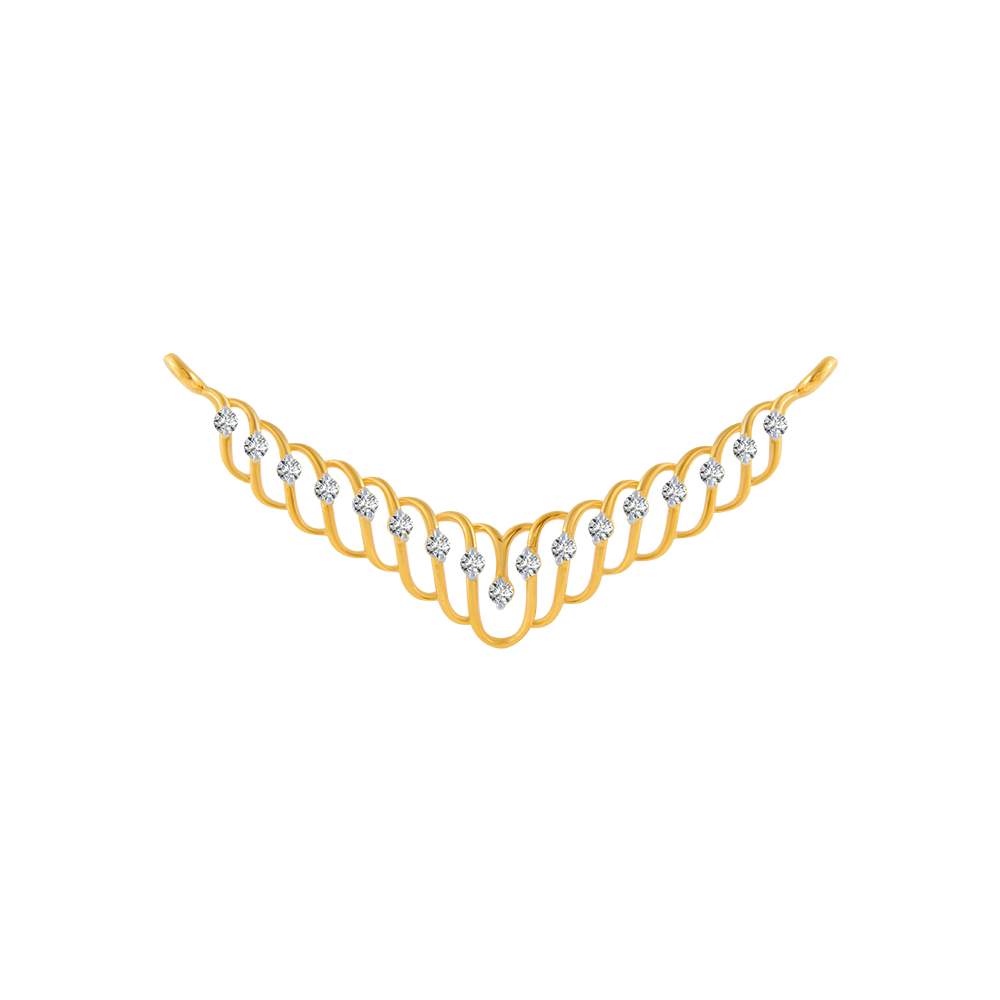 Celebrate Love With PC Chandra 18K Gold Diamond Pendant | Diamond ...