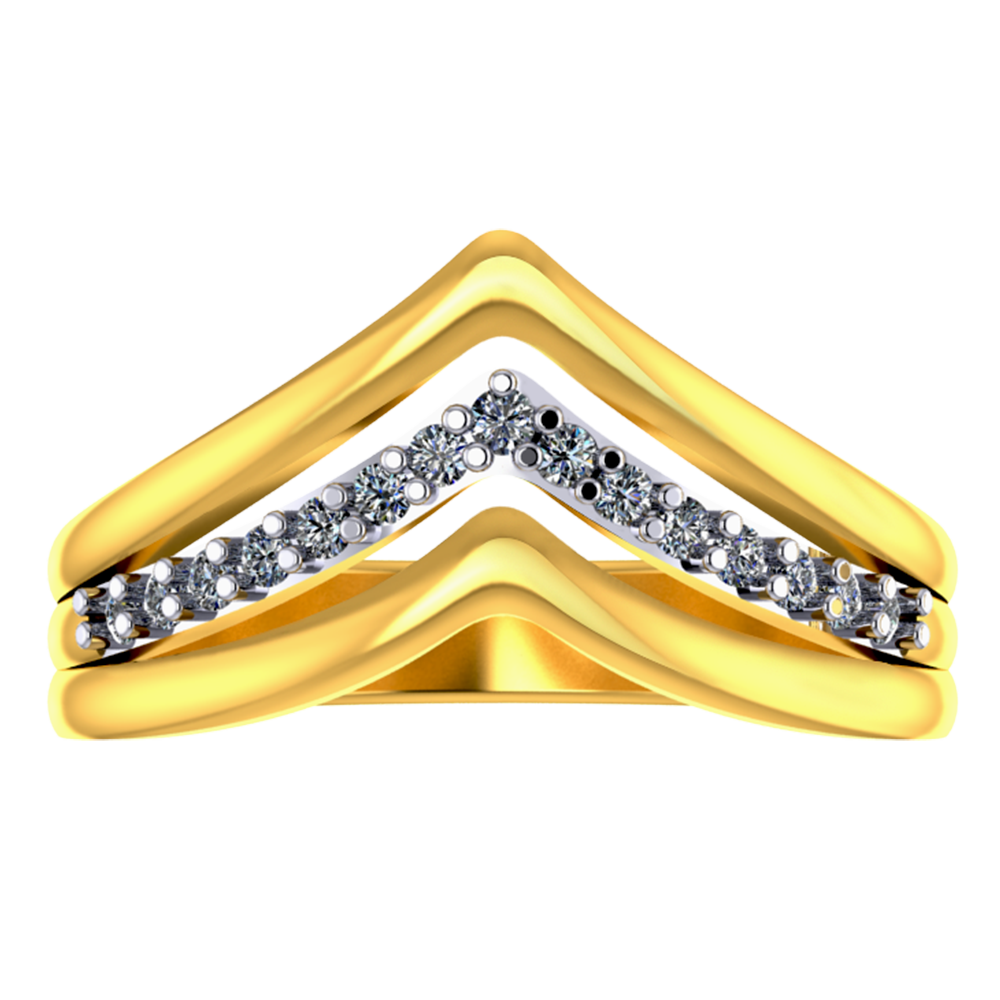 Amazing Designer 18k Gold Ring | PC Chandra Diamond Collection – P.C ...