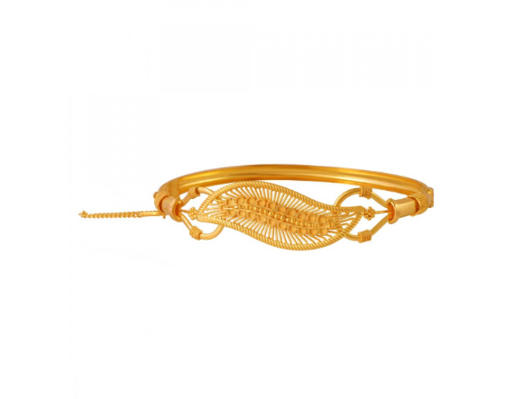 22K Gold Bangle Intricate Details | PC Chandra Jewellers – P.C. Chandra ...