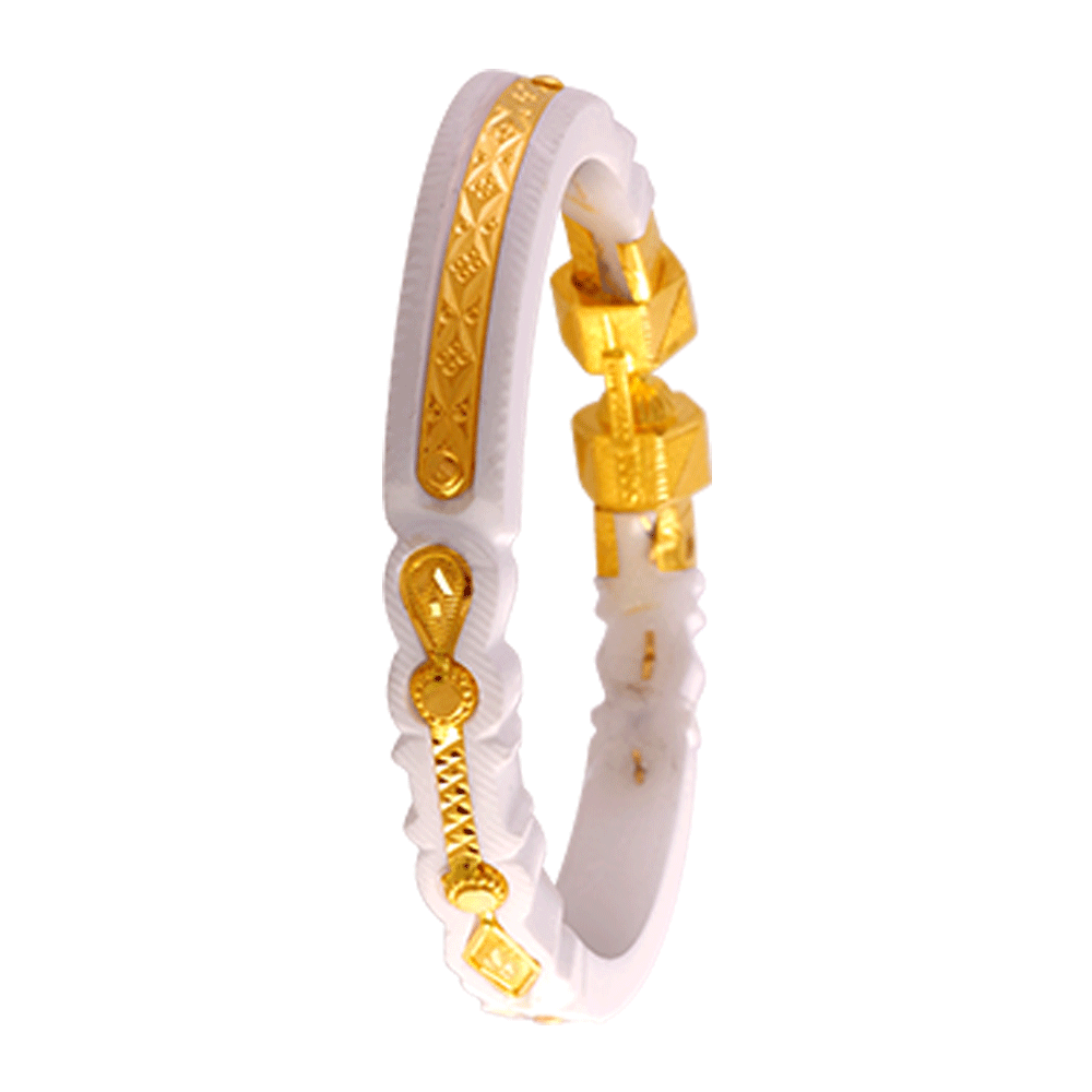 32.8gm Gold Sakha Bangle Online: Low Price Offer on Sakha Badhano - PC ...