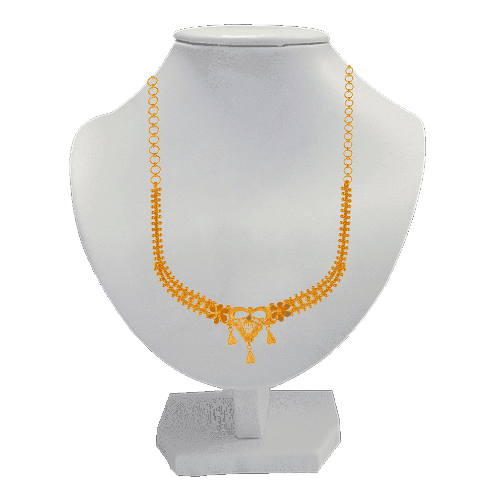 Bridal Gold Necklace | Gold Wedding Necklace | PC Chandra Jewellers – P ...