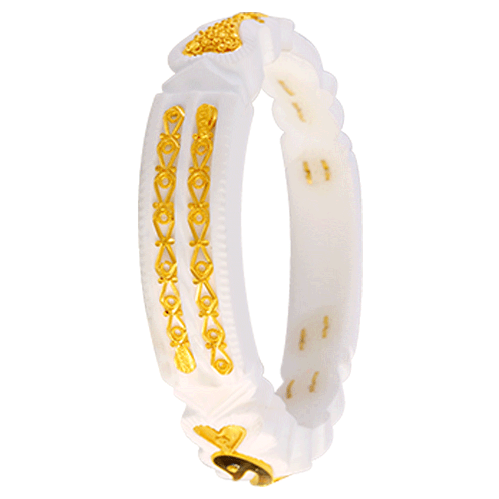 Simple Bengali Gold Sakha Bangle Design With Price – P.C. Chandra Jewellers