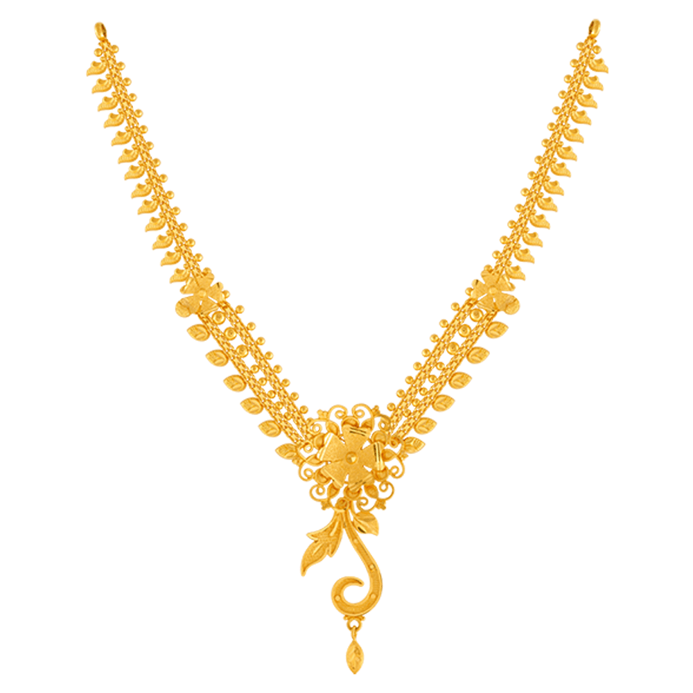 Bridal Gold Jewellery | 22K Gold Wedding Necklace| PC Chandra – P.C ...