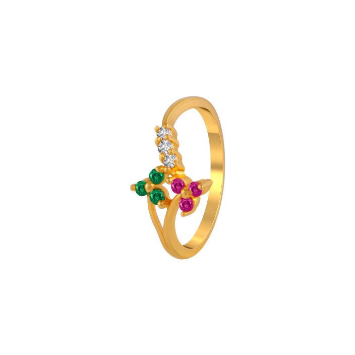 Stone Studded Gold Rings - PC Chandra Jewellers – P.C. Chandra Jewellers
