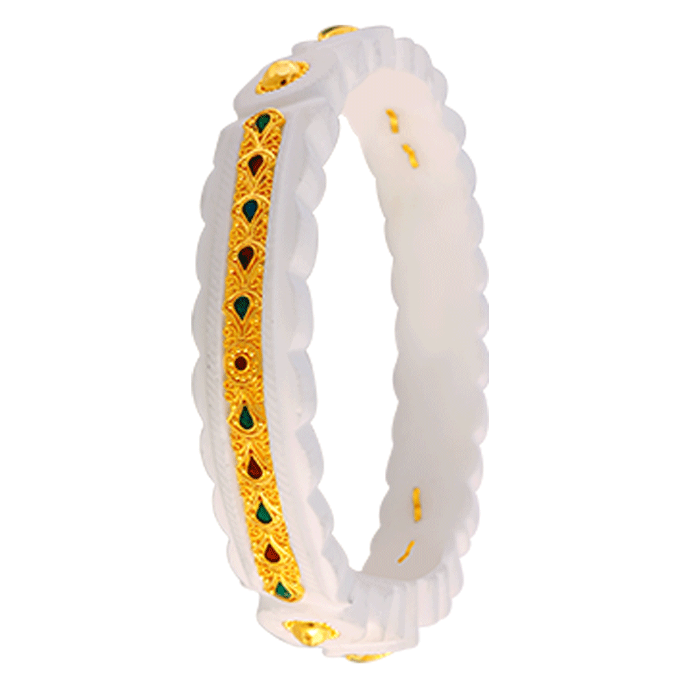Buy 8.26gm Gold Shakha Bangle at PC Chandra Jewellers – P.C. Chandra ...
