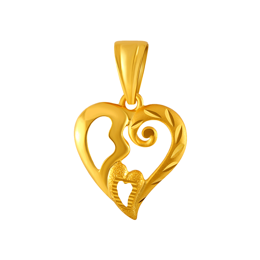 Girls locket - Heart locket for girlfriend | 22K Gold lockets – P.C ...