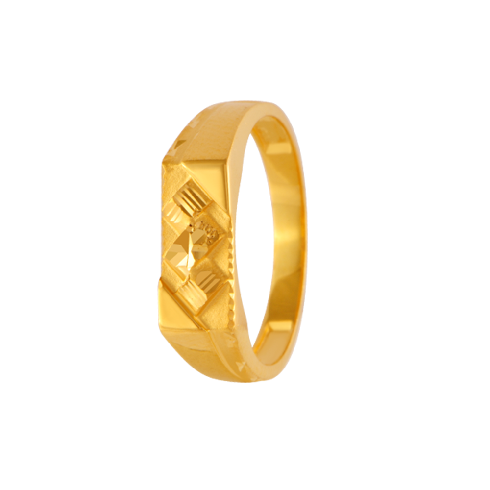 Buy Exclusive Gold Ring Design Online from PC Chandra Gold collection ...