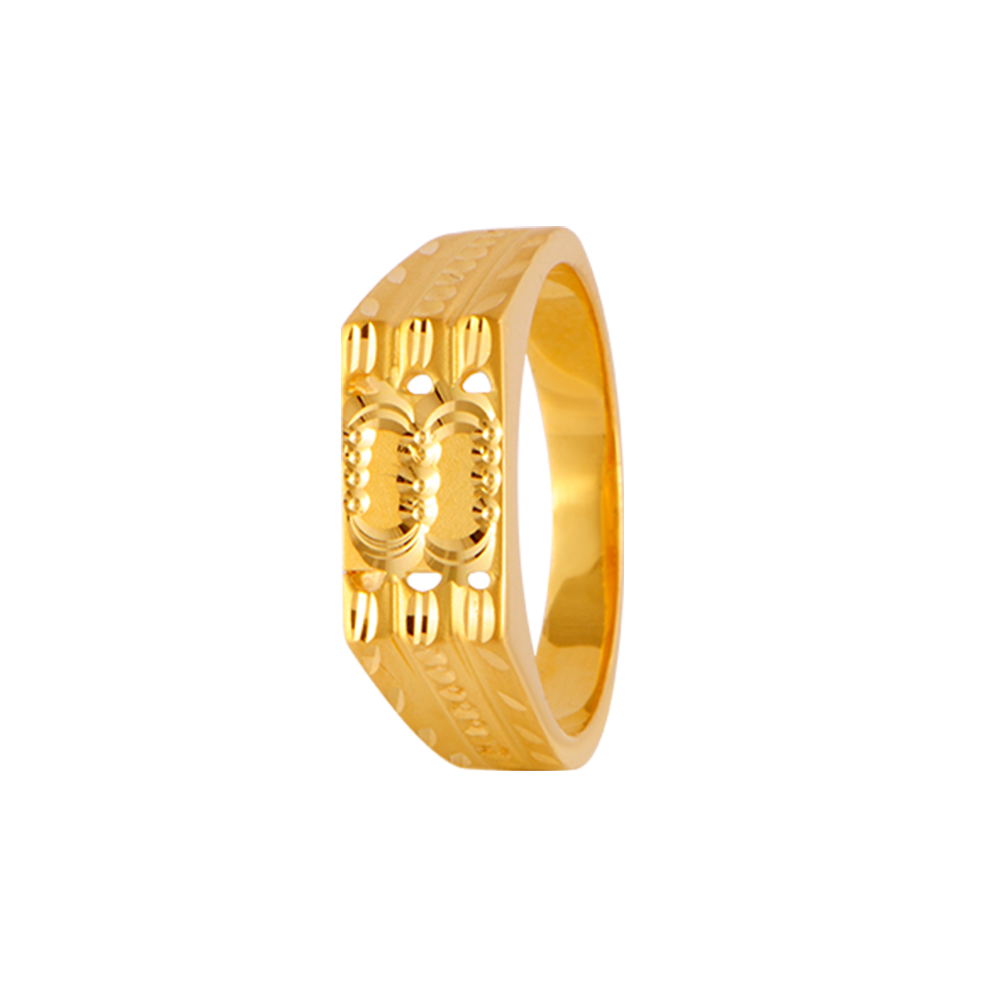 Beautiful 22KT Yellow Gold Rings Designs for Men - PC Chandra Jewellers ...