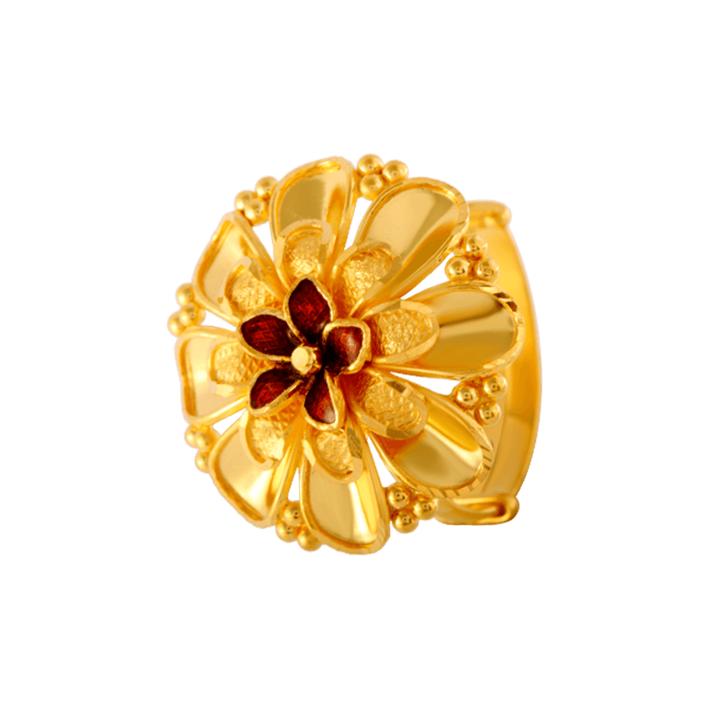 Wedding Rings Online: Buy Gold Engagement Rings for Women - PC Chandra ...