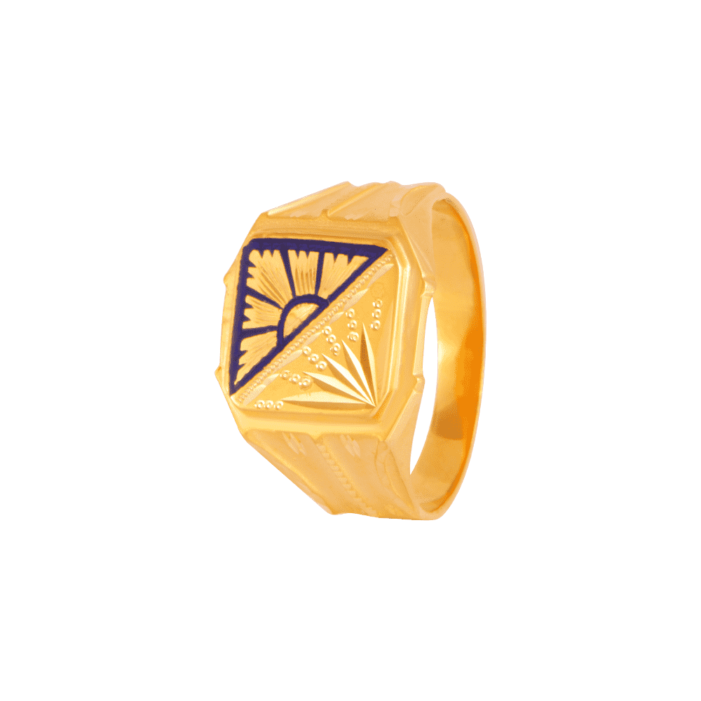 Buy Gold Men's Rings Online at PC Chandra Jewellers – P.C. Chandra ...