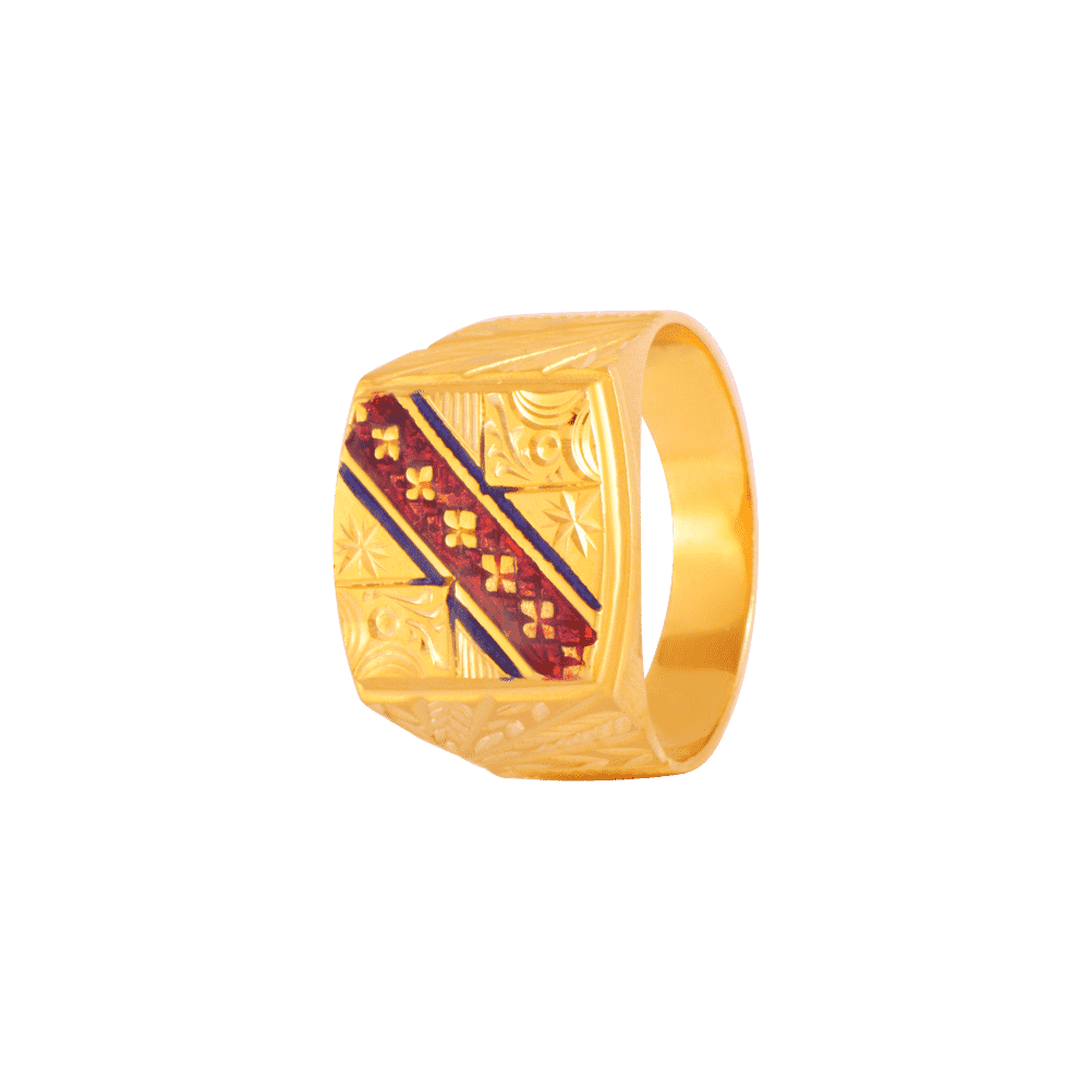 Royal Gold Ring Design for Men | PC Chandra Jewellers – P.C. Chandra ...