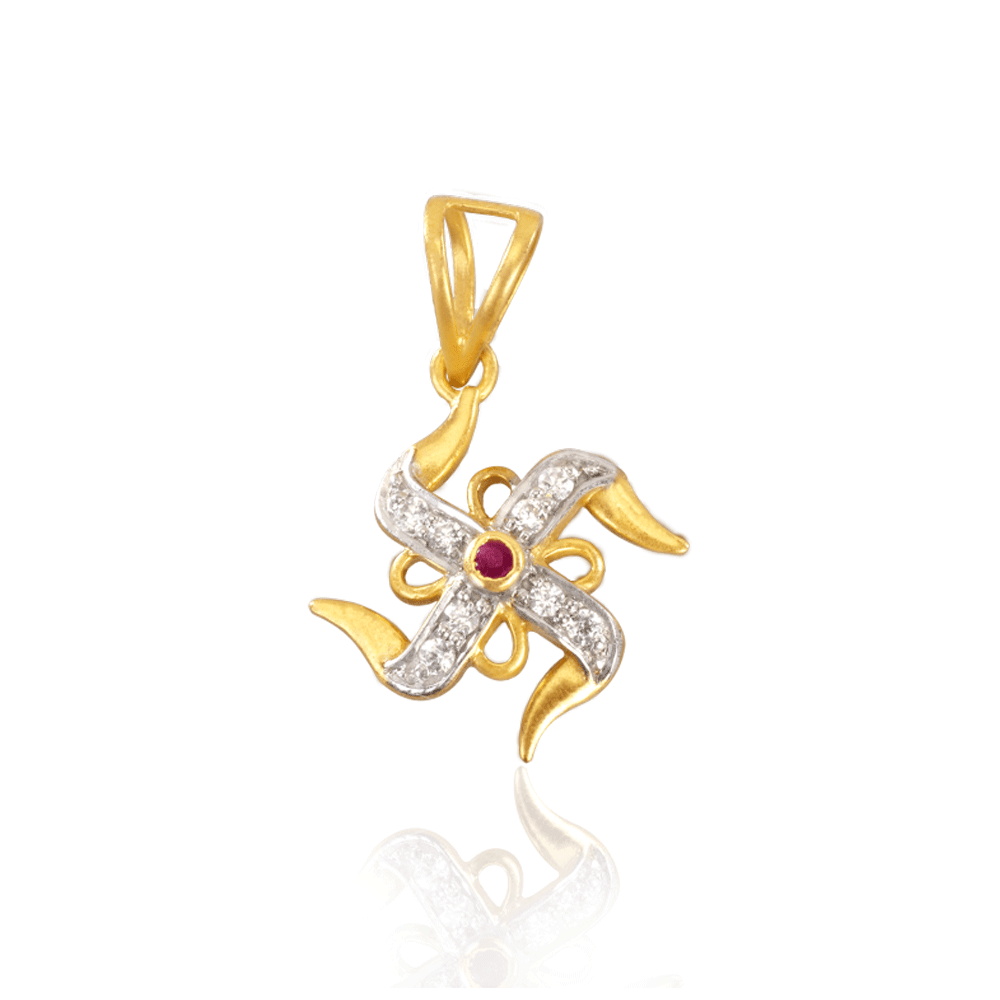 Buy Stunning Gold Pendant Online | PC Chandra – P.C. Chandra Jewellers