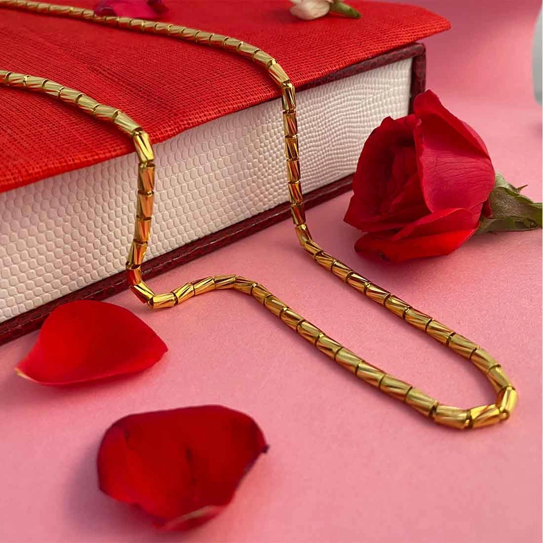 22K Gold Moff Chain | Mugdhaa Collection from PC Chandra Jewellers – P ...