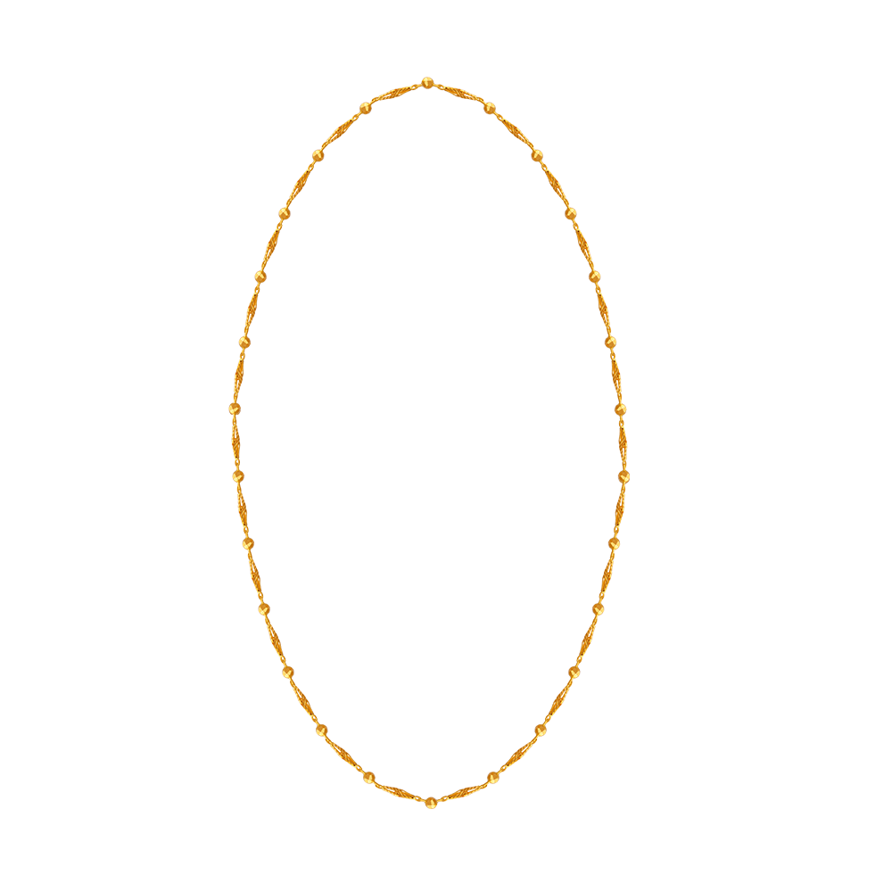 Engraved Gold Chain Collection for Women Online| PC Chandra Jewellers ...