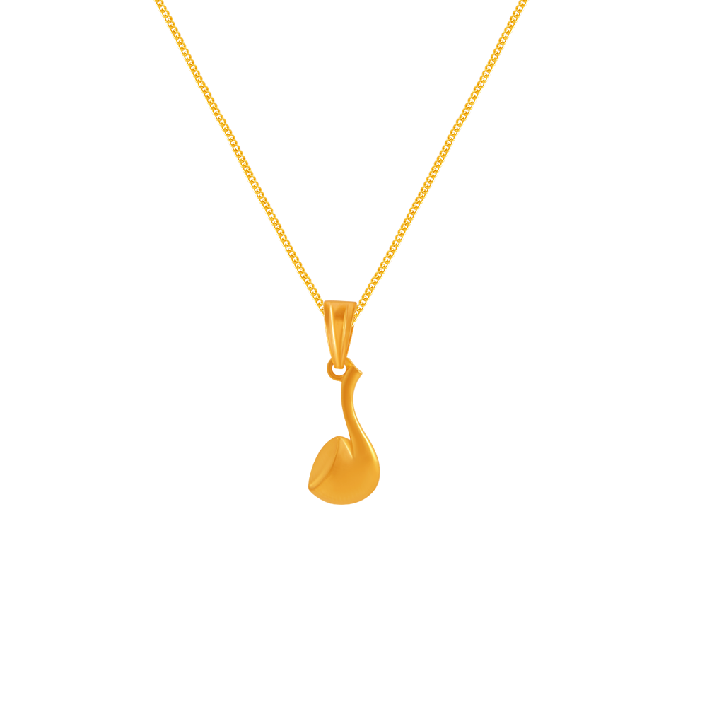 22K Horn Gold Pendant From Amazea Collection – P.C. Chandra Jewellers