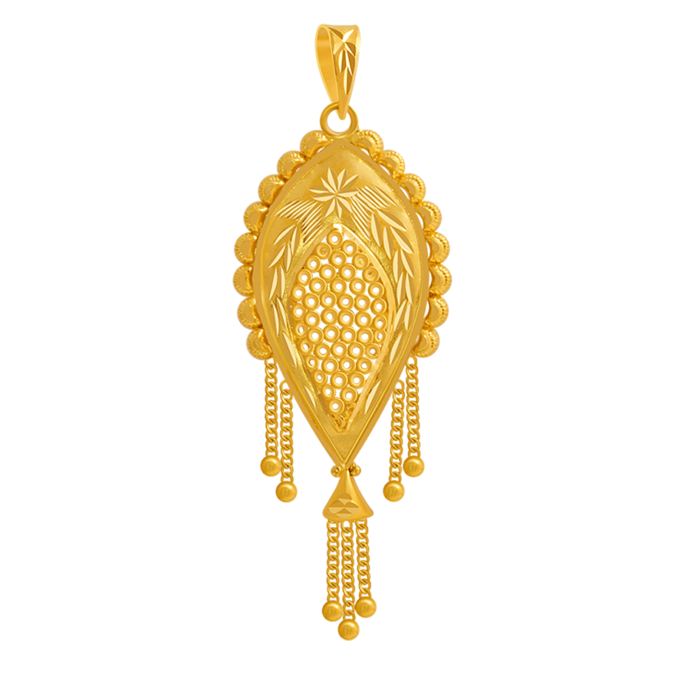 Buy Ladies Gold Pendant | Pendant for Women - PC Chandra – P.C. Chandra ...